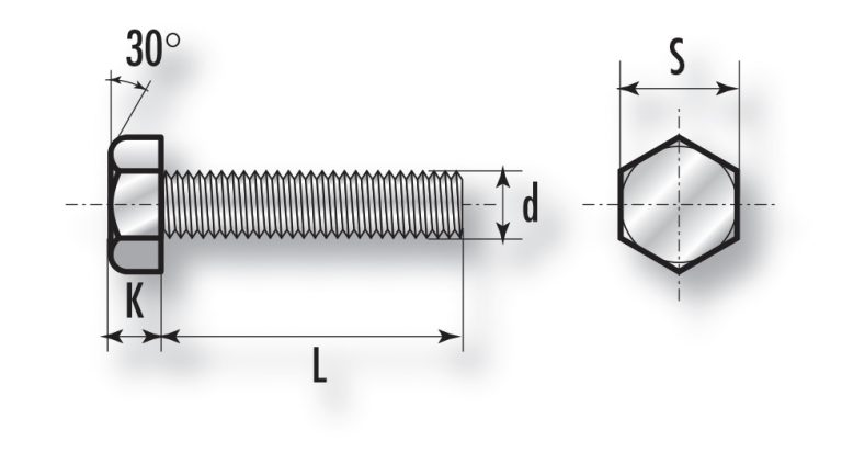 VITI A TESTA ESAGONALE TUTTO FILETTO PASSO FINE – Dueemme Sidol